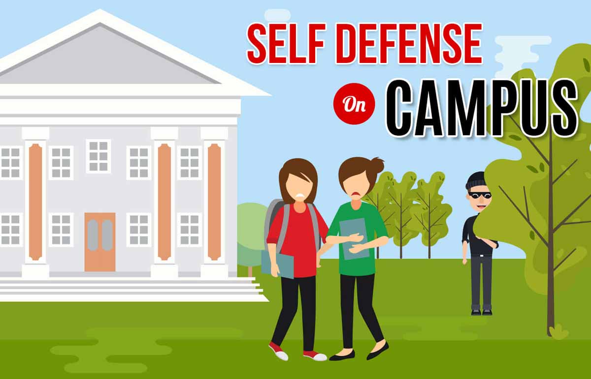 Self Defense on Campus [Infographic]