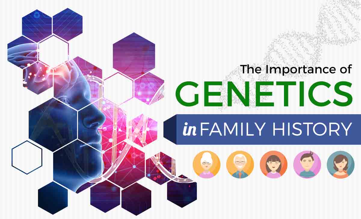 The Importance Of Genetics In Family History Infographic the-importance-of-genetics-in-family-history-infographic