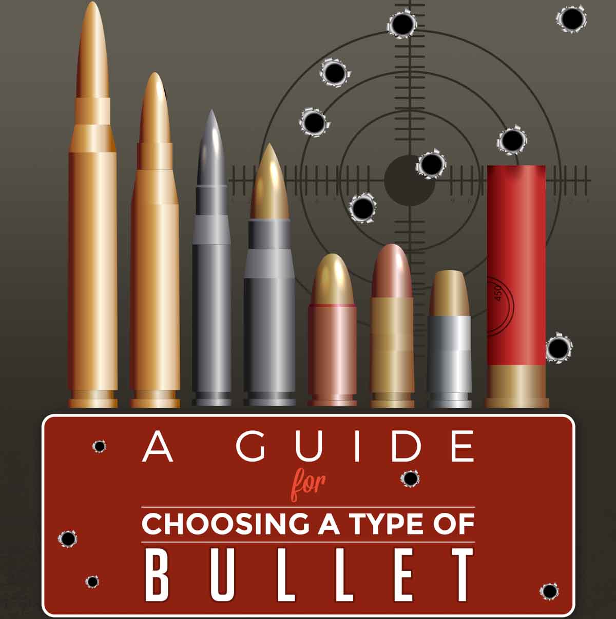 A Guide For Choosing A Type Of Bullet Infographic A Guide For Choosing A Type Of Bullet Infographic