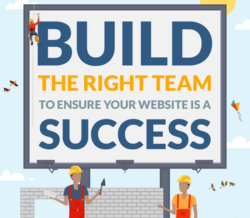 How to Build a Web Design Team [Infographic]