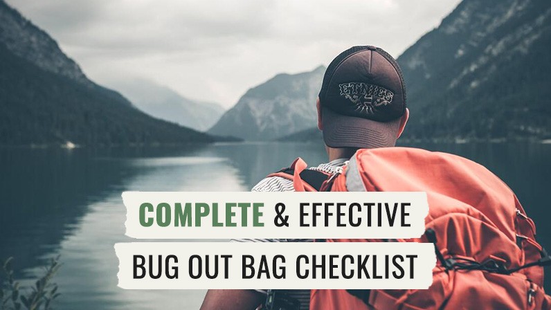Survival Bug Out Bag Checklist [Infographic]