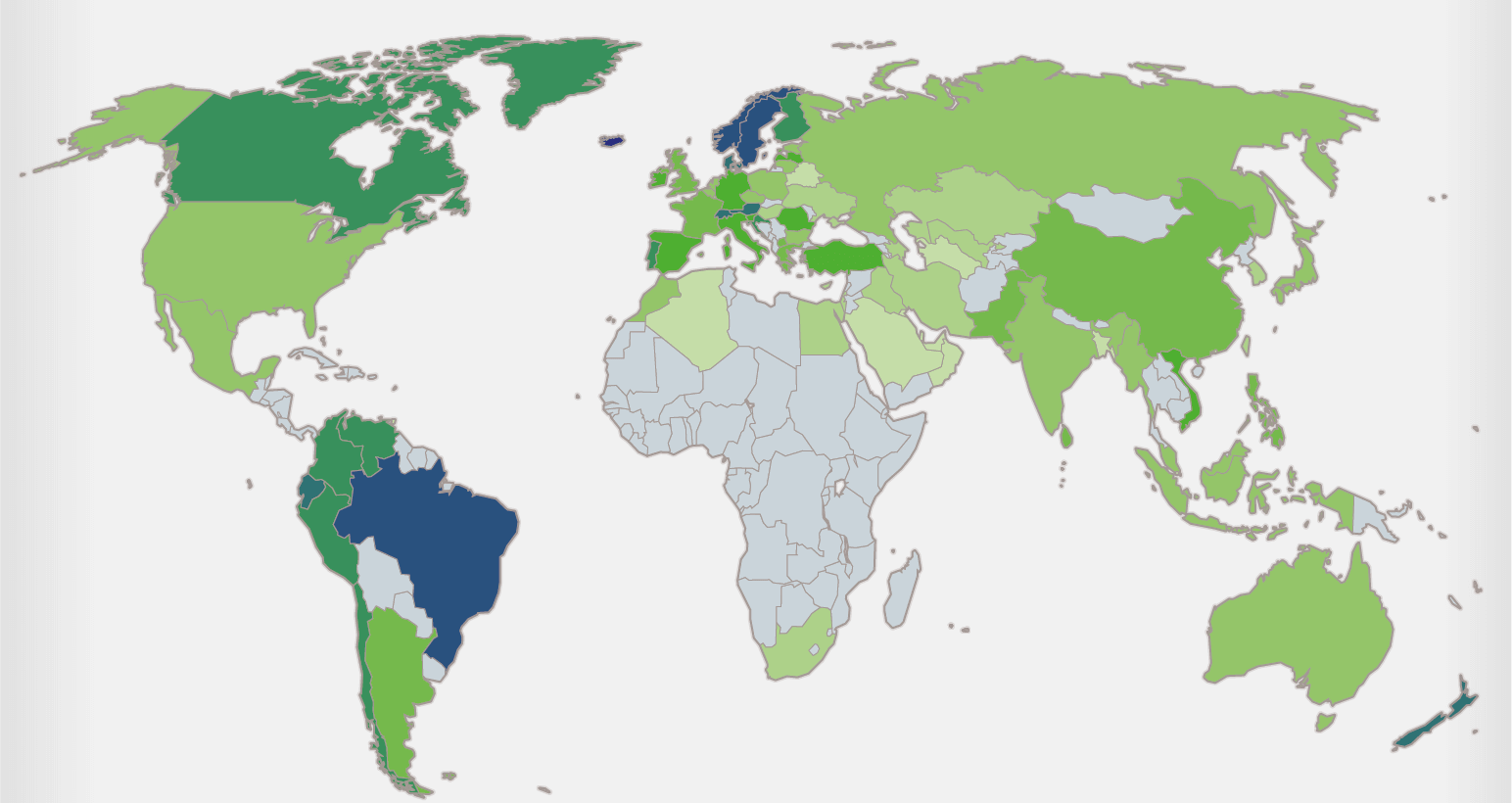 Countries With the Largest Shares of Renewable and Solar Energy ... Countries With the Largest Shares of Renewable and Solar Energy ...