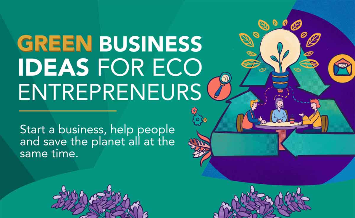 7 Sustainable Ideas for Eco-Entrepreneurs to Know About [Infographic]