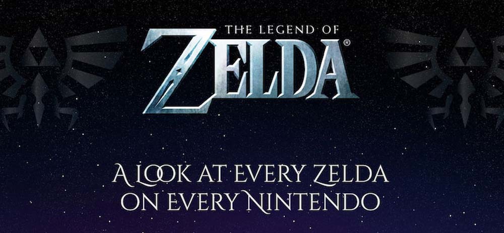 The Legend of Zelda: A Look at Every Zelda [Infographic]