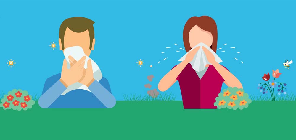 Allergy Symptoms, Types & Treatments (Infographic)