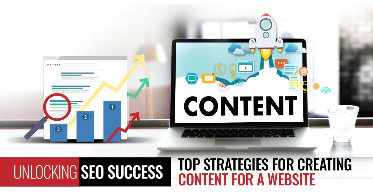 Top Strategies for Creating Content for a Website (Infographic)