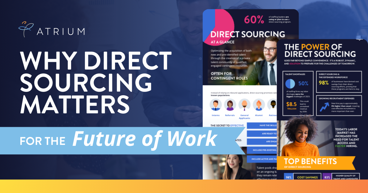 Direct Sourcing and the Future of Work (Infographic)