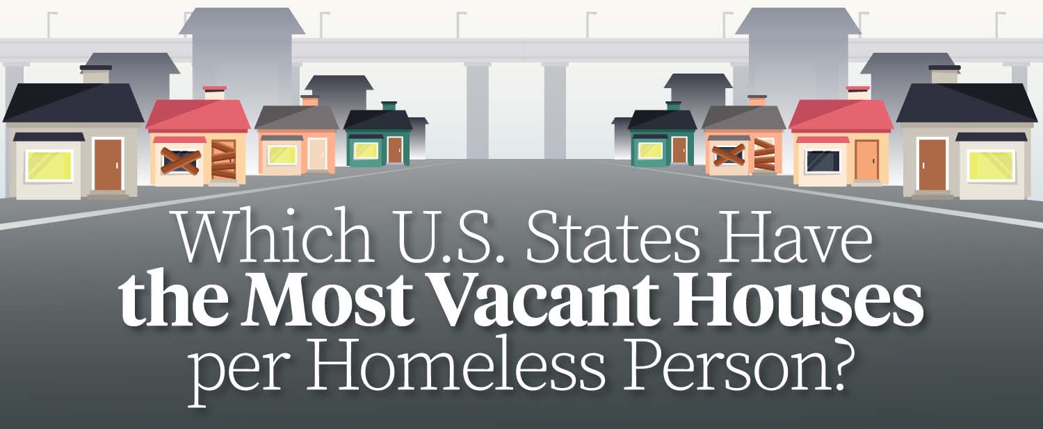 Which U.S. States Have The Most Vacant Houses Per Homeless Person ...
