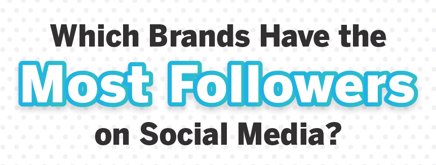 Which Brands Have the Most Followers on Social Media (Infographic)